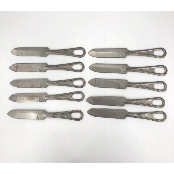 Dining | Original Us Army Mess Kit Knives 1 Piece Lot Utica Stainless ...